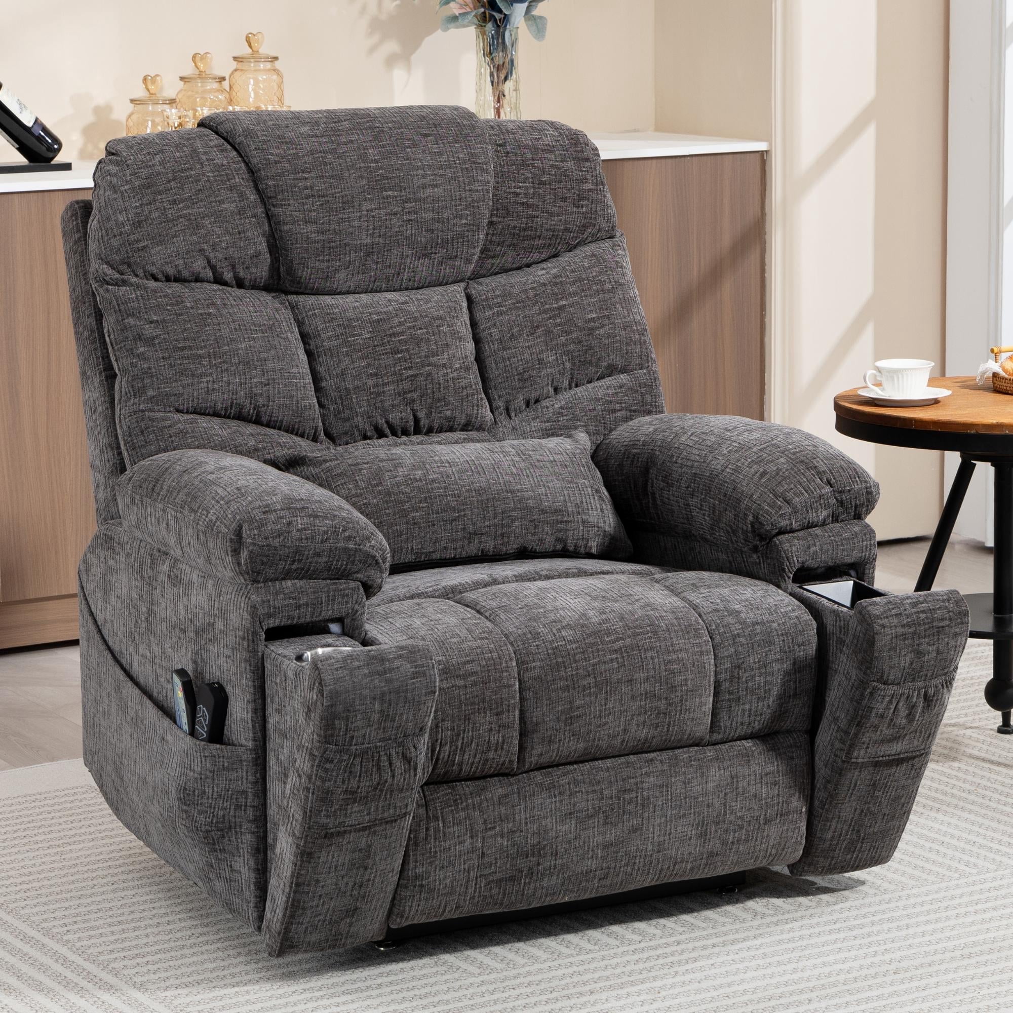 Power Lift Recliner Chairs for Elderly - Infinite Position Lay Flat ...