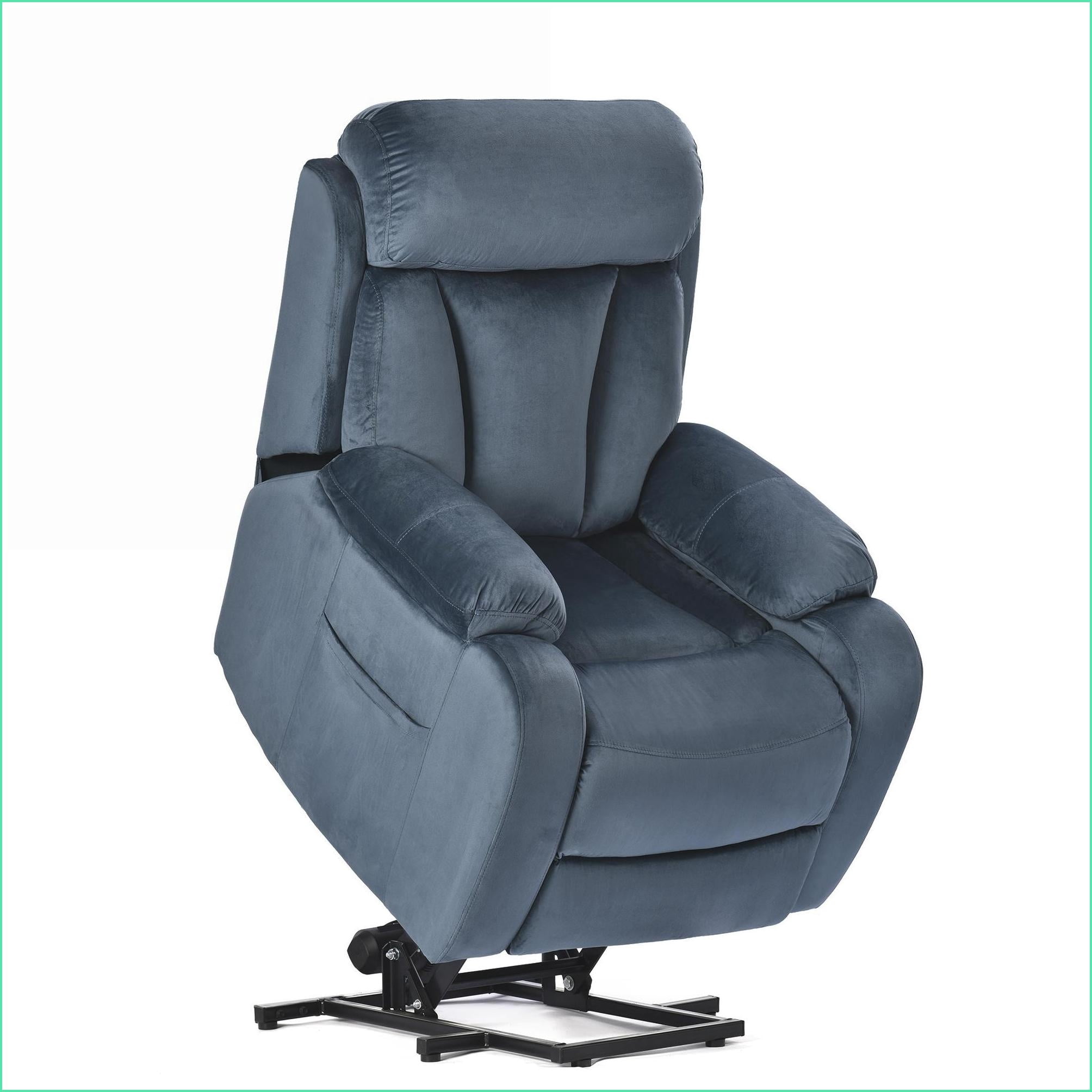 Power Lift Recliner for Elderly, Electric with Remote Control, Velvet ...