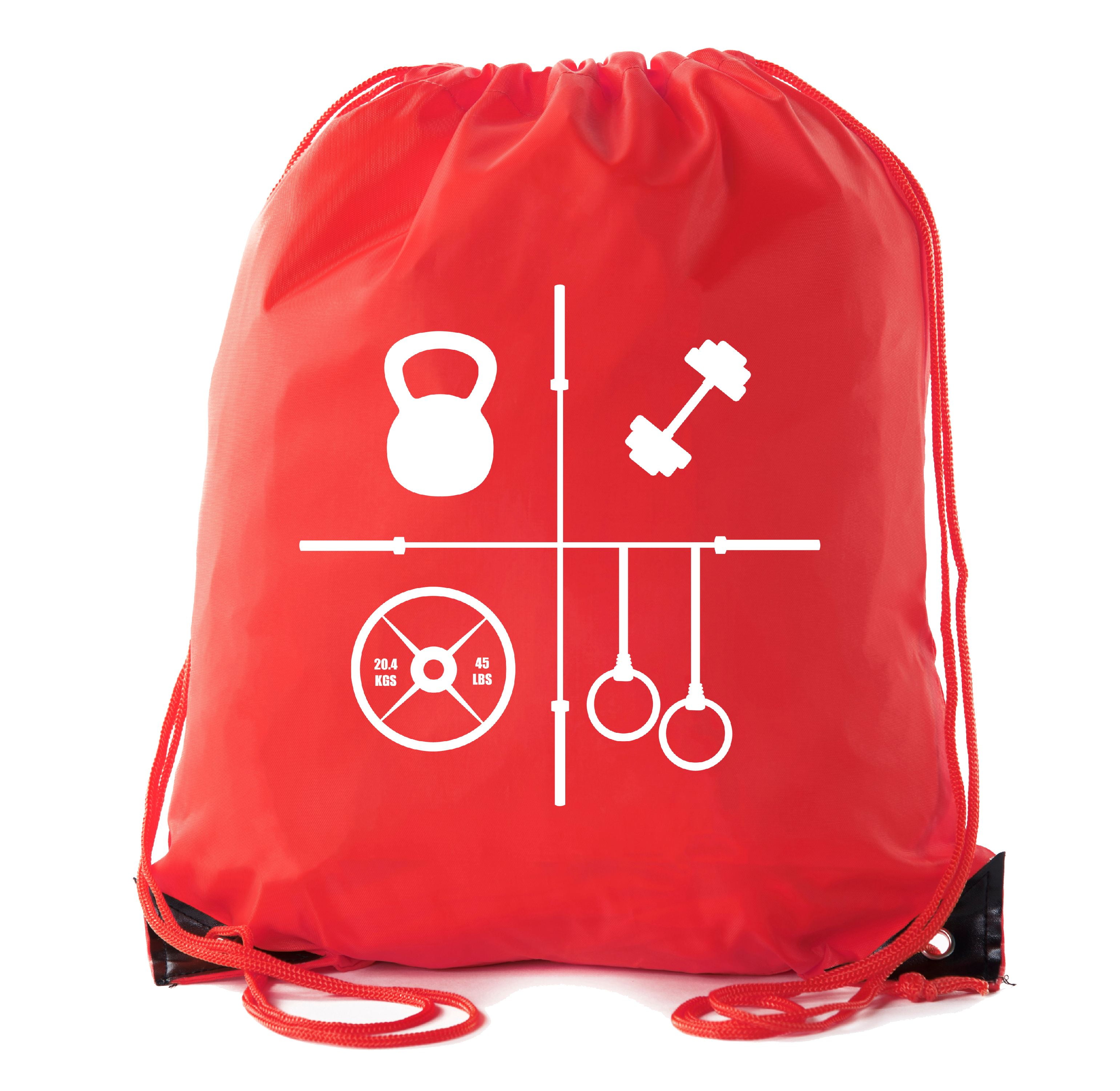 Power Lifting Backpacks, Extreme Fitness Drawstring Bags Weightlifting ...