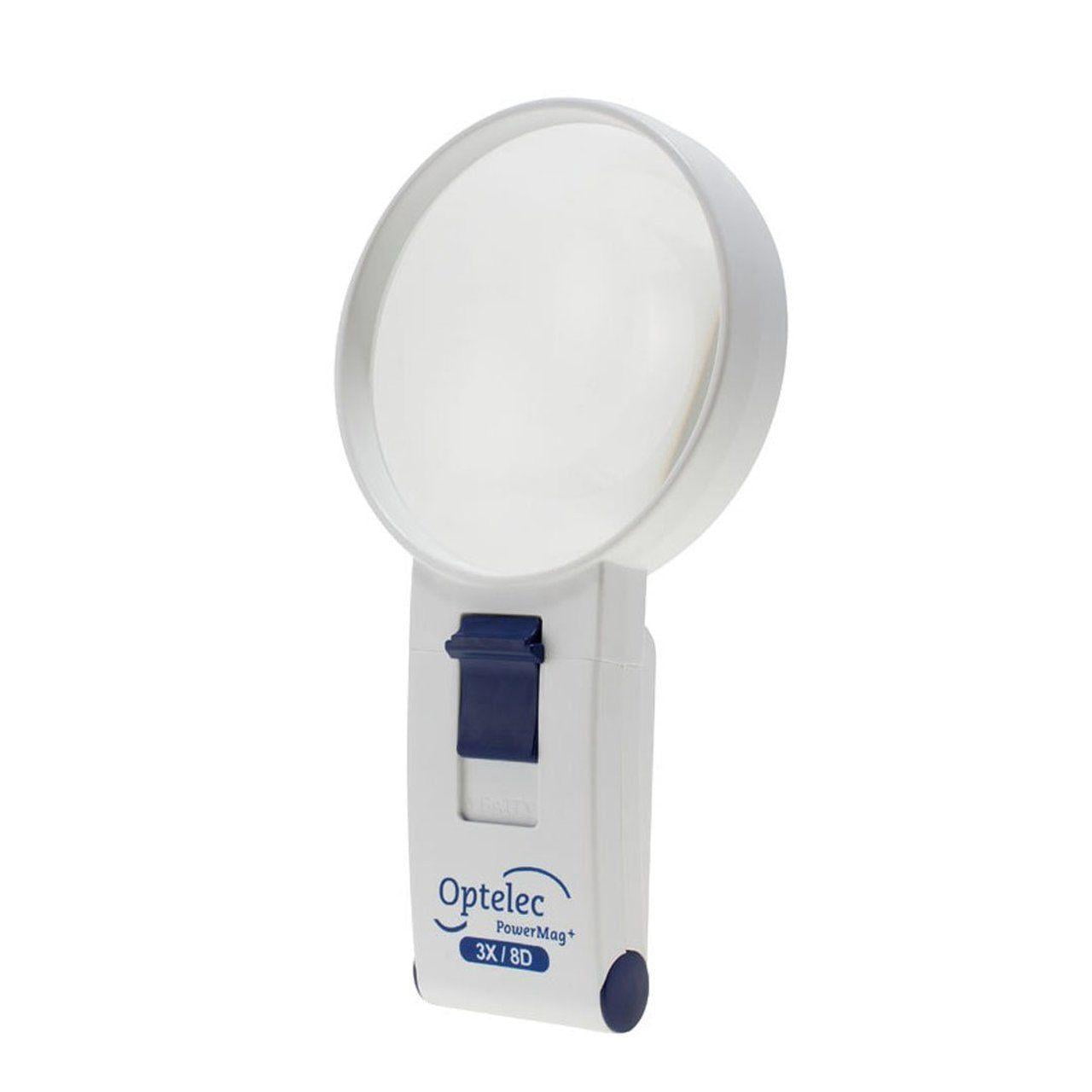 Power Mag 3X LED Handheld Magnifier - Walmart.com
