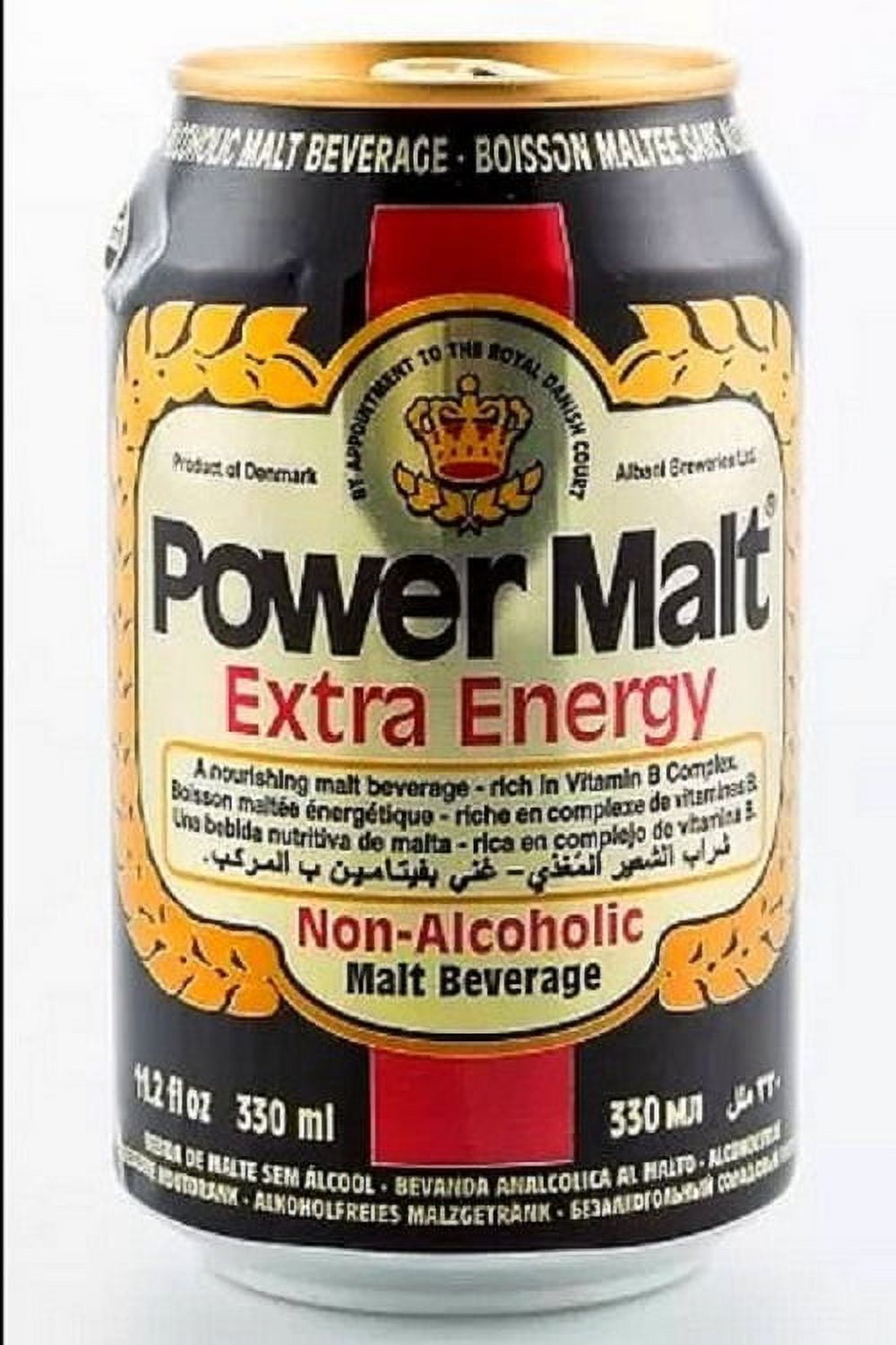 POWER MALT - EXTRA ENERGY (24x330ML) - Walmart.com