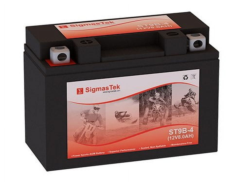 Power Max GT9B-4 Motorcycle Battery (Replacement) - Walmart.com