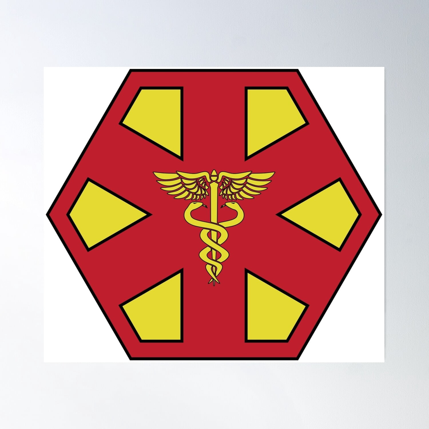 Power Medic Poster Wall Art, Modern Wall Decor, 8x12 UNFRAMED - Walmart.com