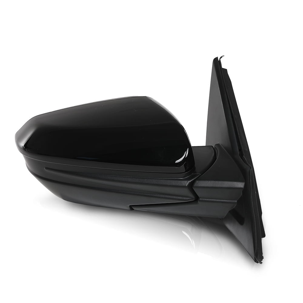 Power Mirror Passenger Side 3-Pin Manual Folding Glossy Black Fit for ...
