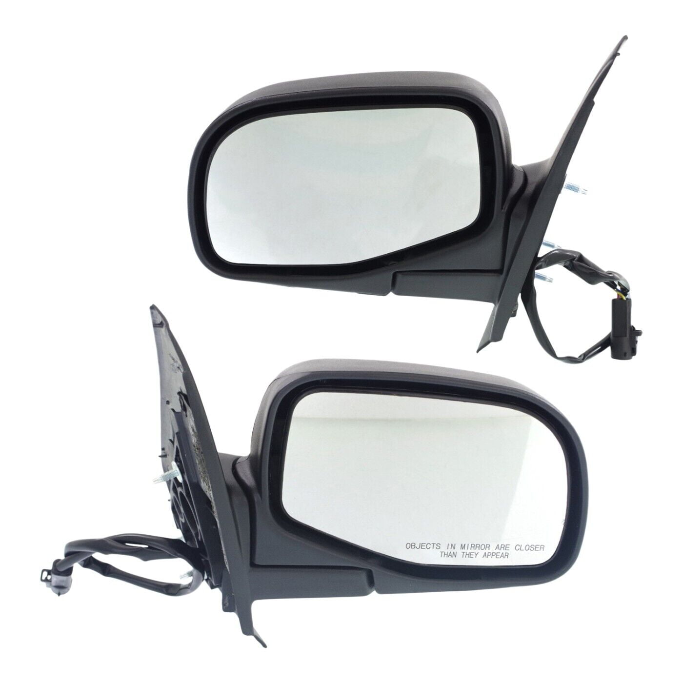 Power Mirrors Left Lh & Right Rh Pair Set For 95-01 For Ford For ...