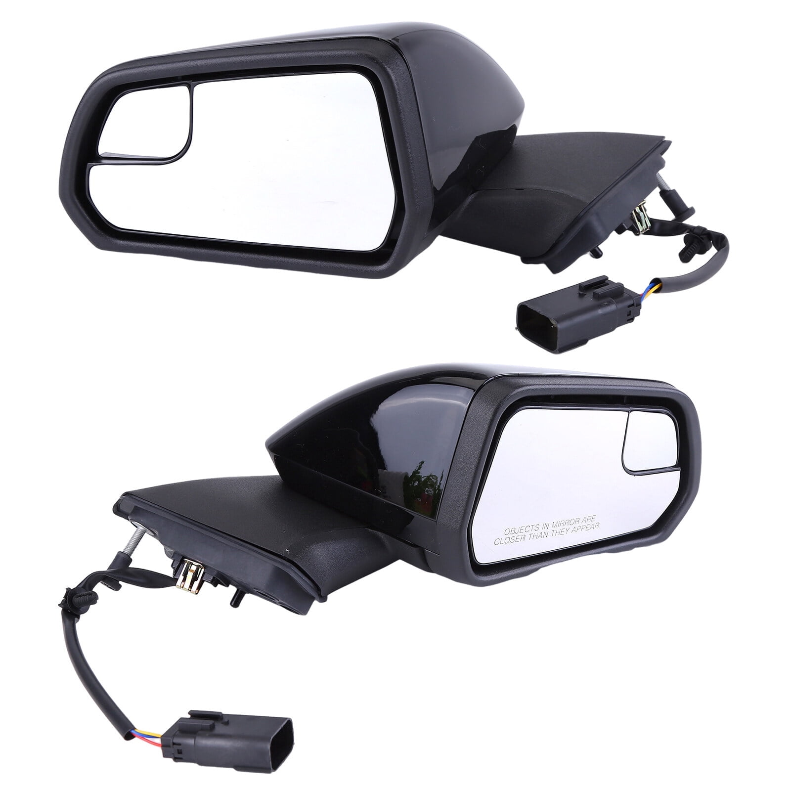 Power Mirrors for Ford Mustang 2015-2020, Left and Right Mirrors (3 ...