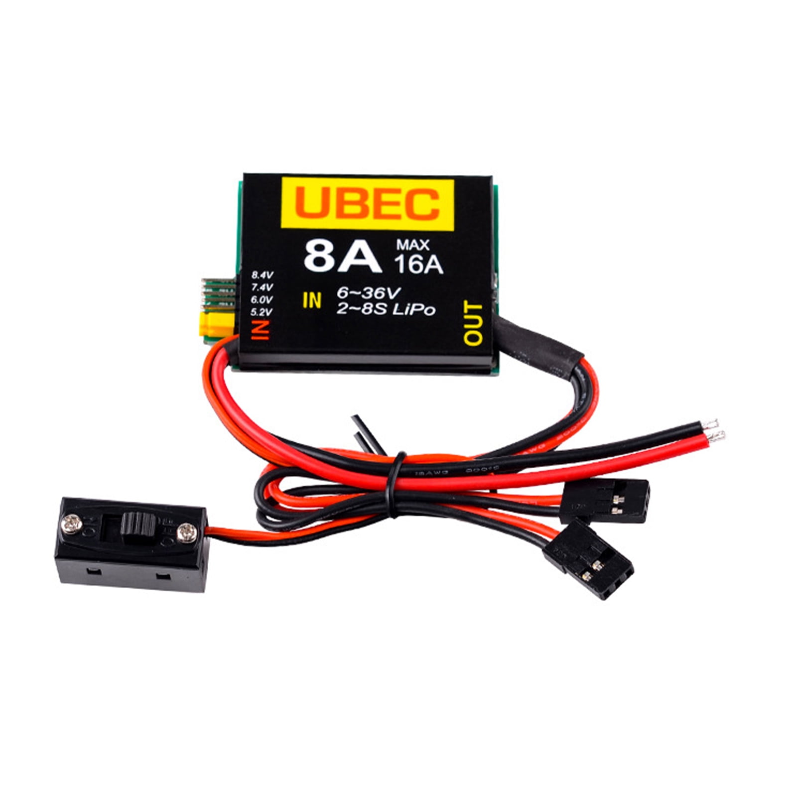 Power Module UBEC-8A Multiple Voltage Power Supply Module for Drones ...