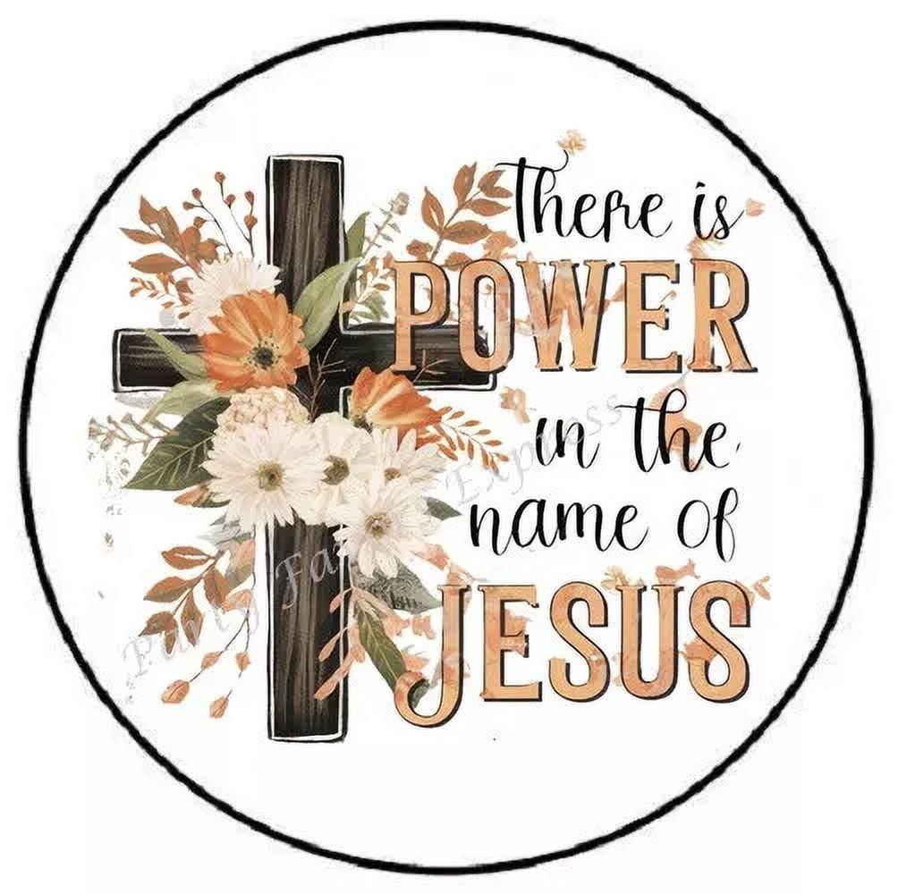 There Is Power In The Name Of Jesus Sticker Party Favors Sticker ...
