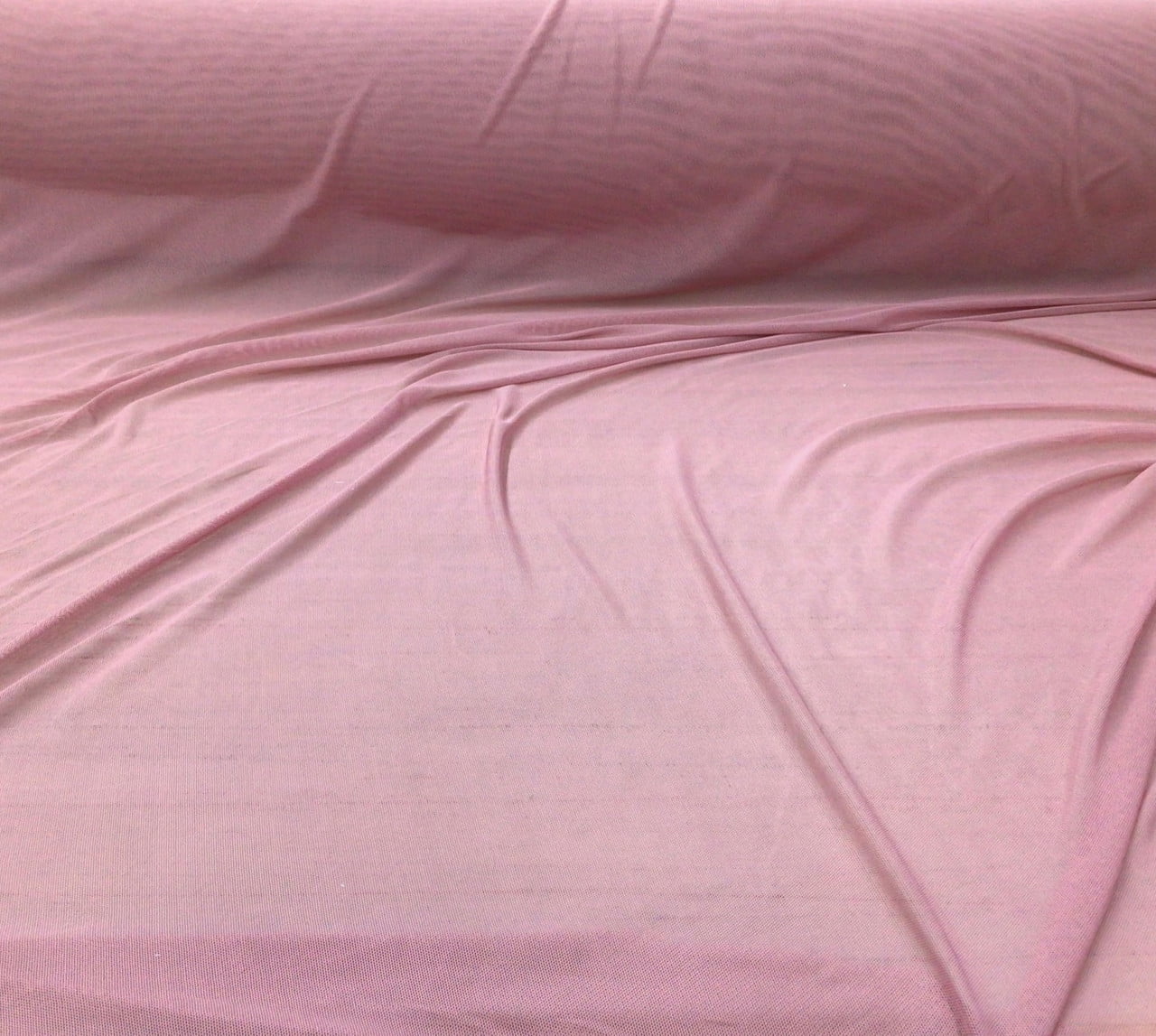 Power Net Stretch Mesh Nylon Spandex Sheer Mauve Pink Z413 - Walmart.com