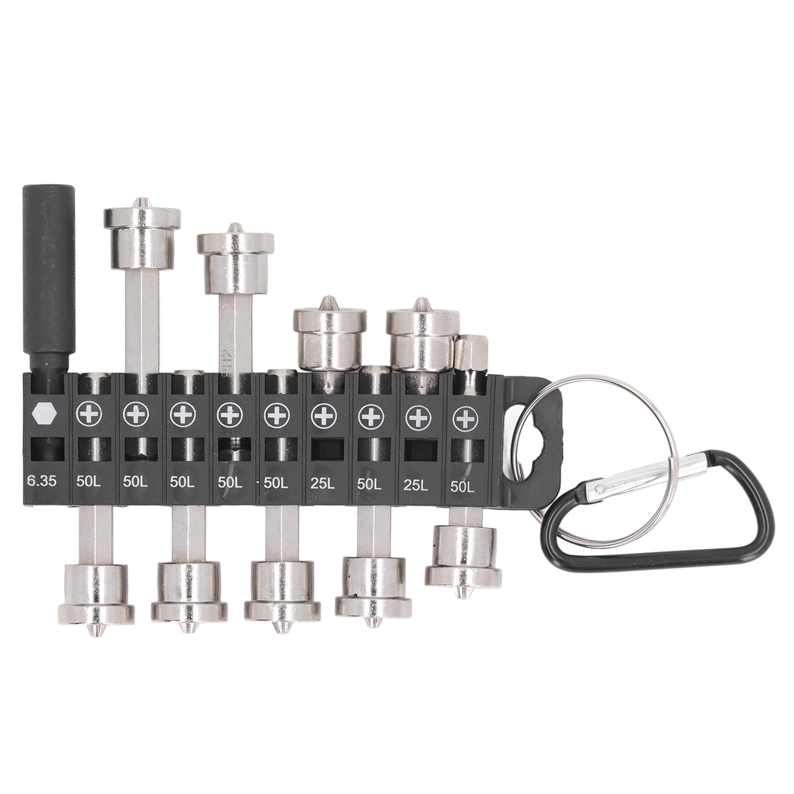 Power Nut Driver Drill Bit Magnetic Hex Shank Cross S2 2 Types Bit Tool ...