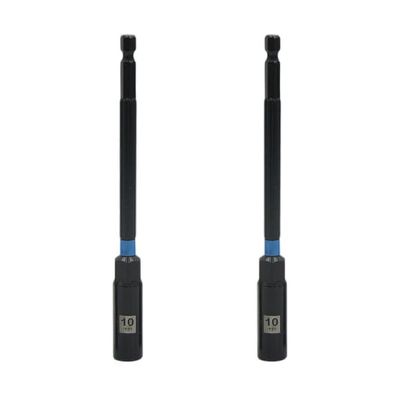 Power Nut Driver Drill Bit Set 1/4inch Shank Hexagonal Socket Adapter ...