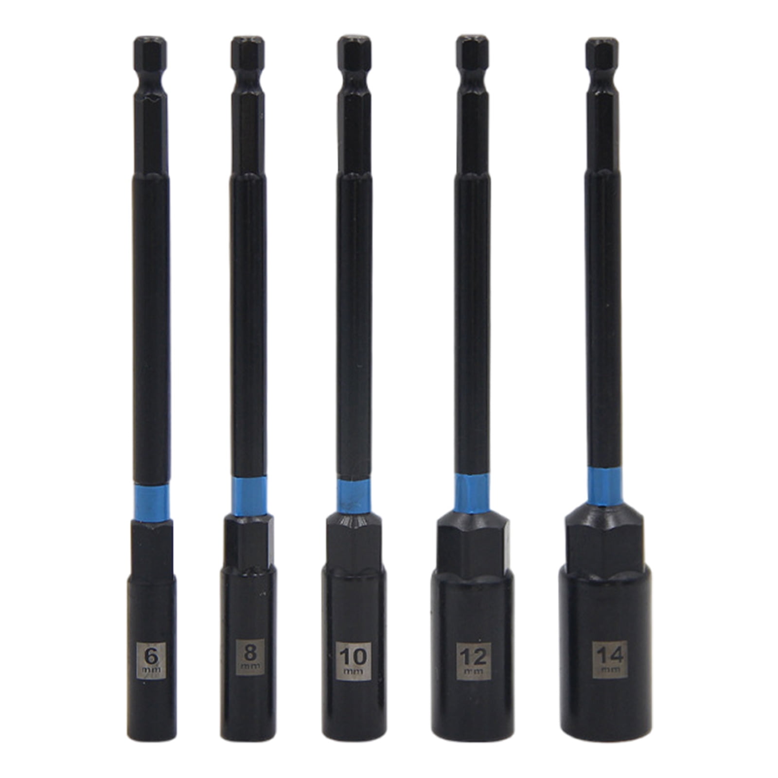 Power Nut Driver Drill Bit Tool Set 1/4inch Shank Driver Hexagonal ...