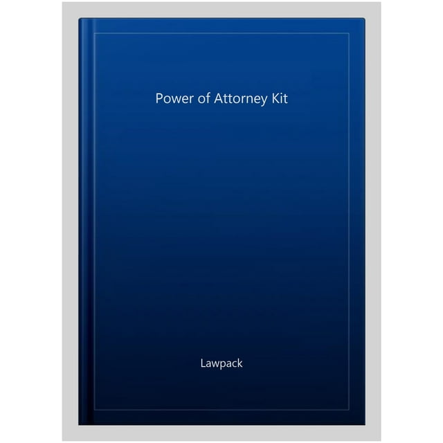 Power Of Attorney Kit - Walmart.com