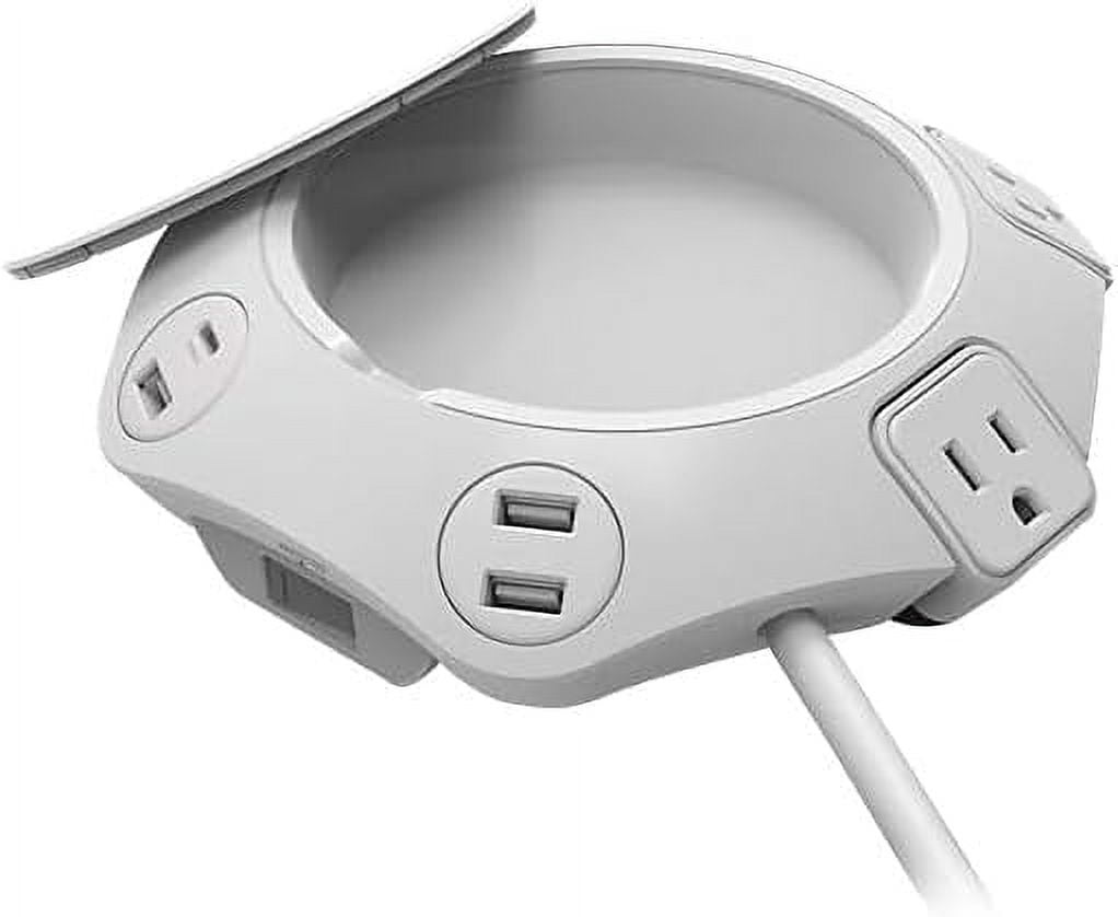 Power Office Surge Protector - Perfect IoT hub Holder for Echo Dot 3rd ...