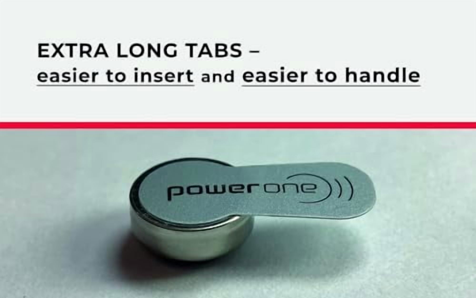 Power One Size 312 Hearing Aid Battery No Mercury, 60 Batteries ...