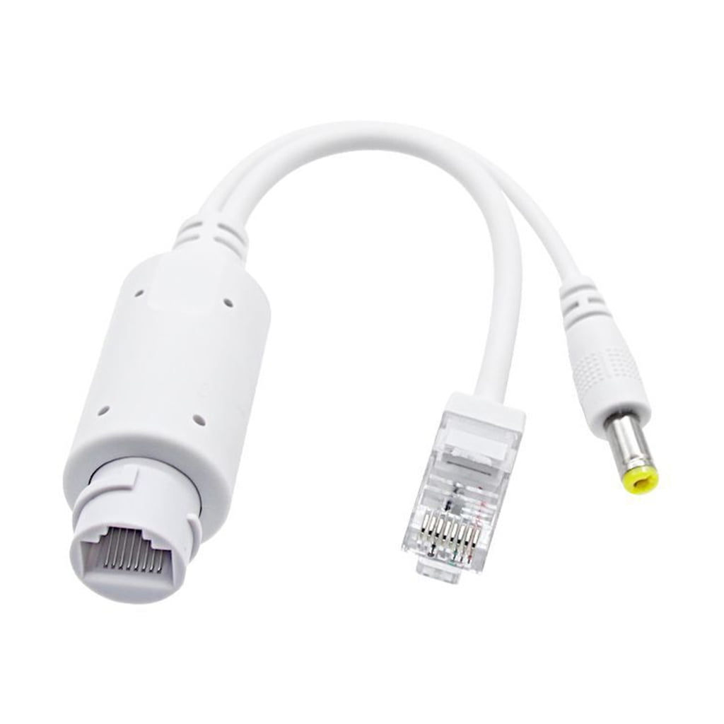 Power Over Ethernet Splitter 48V to 12V PoE Splitter Adapter for ...