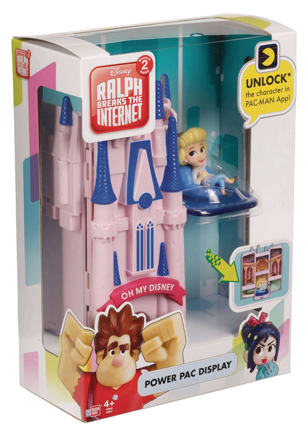 Bandai Power Pac Display Cinderella Castle Doll Playsets - Walmart.com