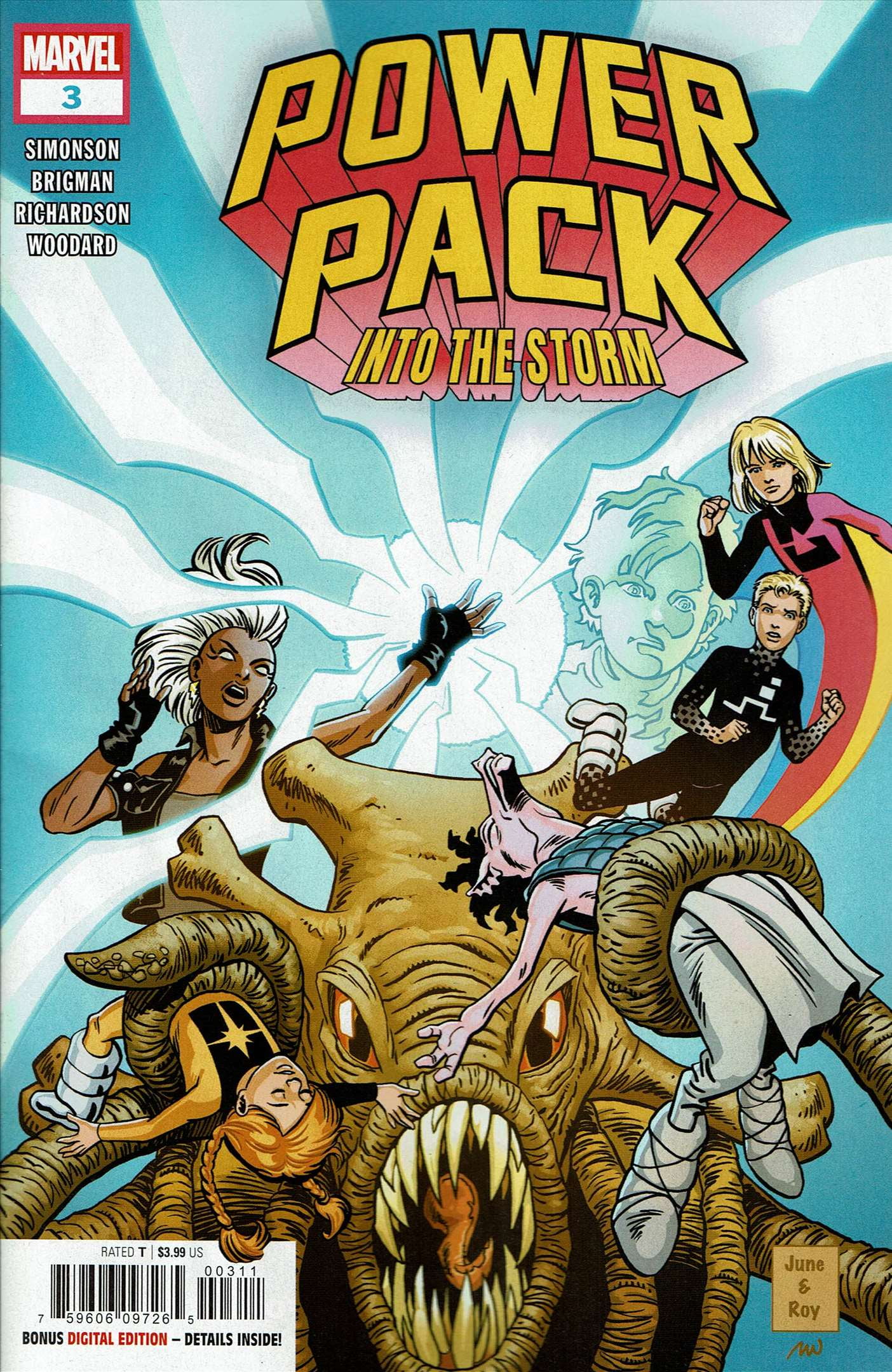 Power Pack: Into the Storm #3 VF ; Marvel Comic Book - Walmart.com