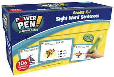 Power Pen Learning Cards: Sight Word Sentences | Bundle of 5 - Walmart.com