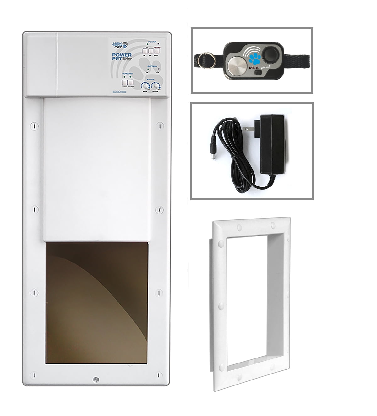 Power Pet Electronic Doggy Door - Medium Size PX-1 - Walmart.com