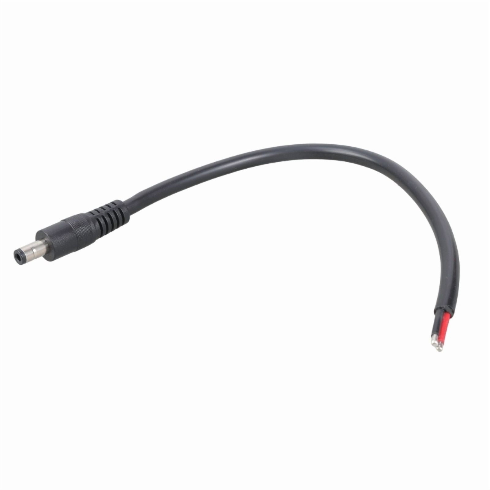 Power Pigtail Cable 5.5mmx2.5mm Male Plug to Bare Wire Open End Power ...