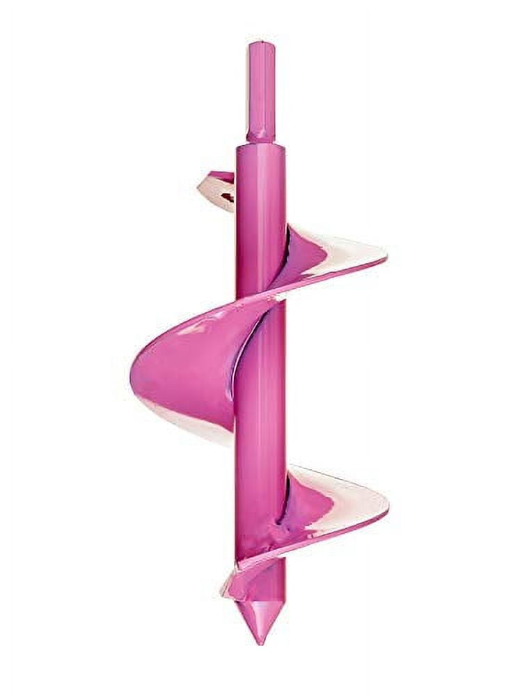 Power Planter Bulb Auger & Bedding Plant Tool - 3"x7" Garden Auger ...