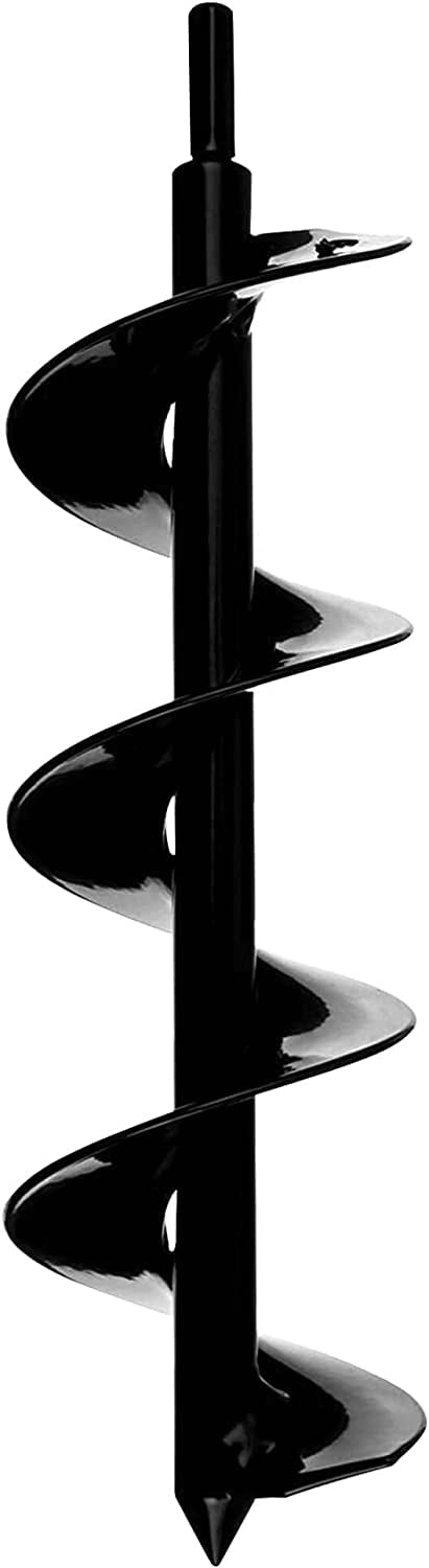 Power Planter DIY Guru Garden Auger- 3"x12" Drill Bit for Digging ...