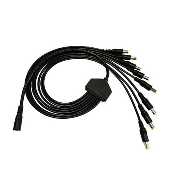 Power Plug DC5.5x2.5mm Power Cable 1 Female to 2/3/4/5/8/10 Male Plug ...