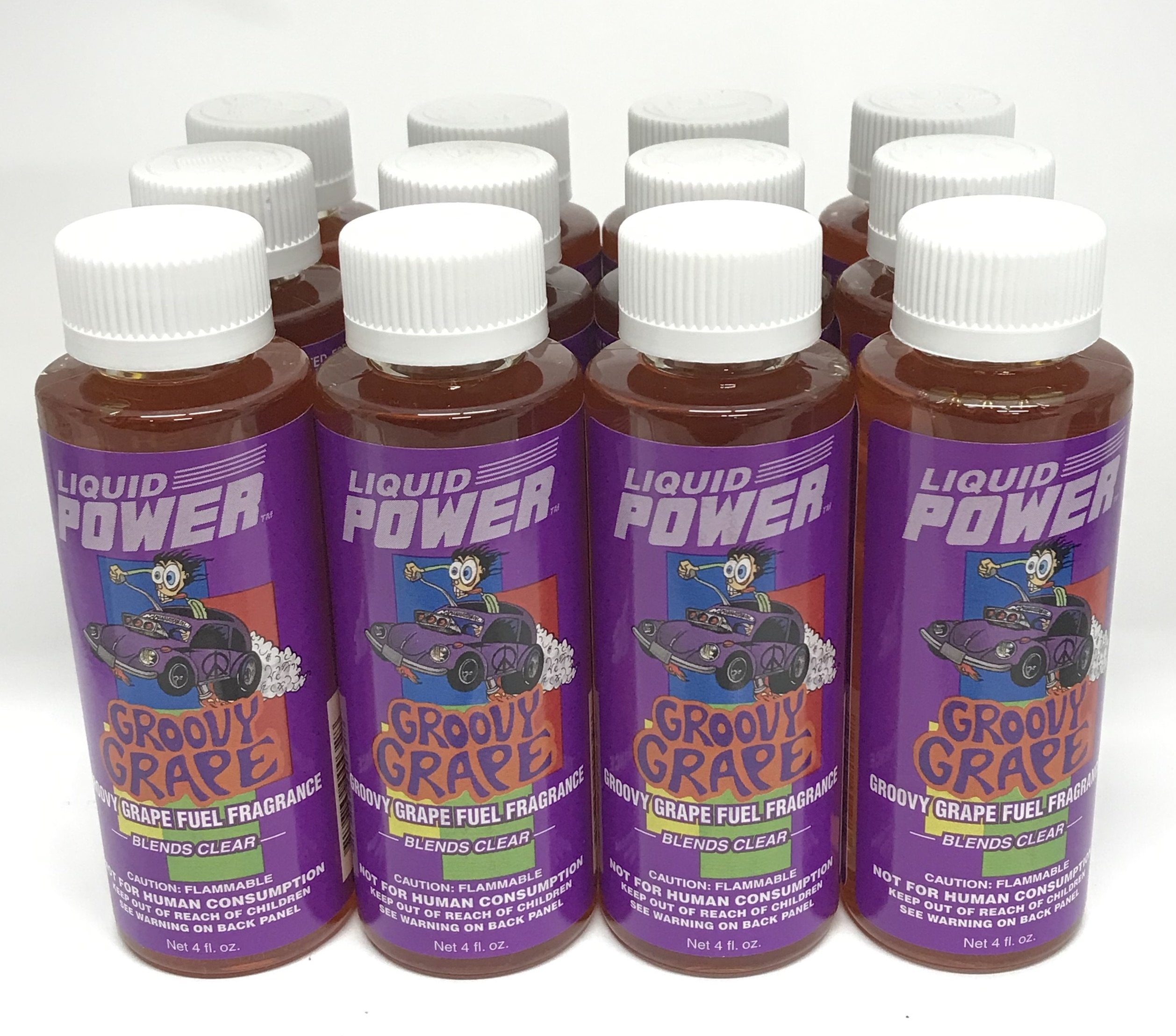 Power Plus Lubricants 12 PACK Groovy Grape Fuel Fragrance For Car ...