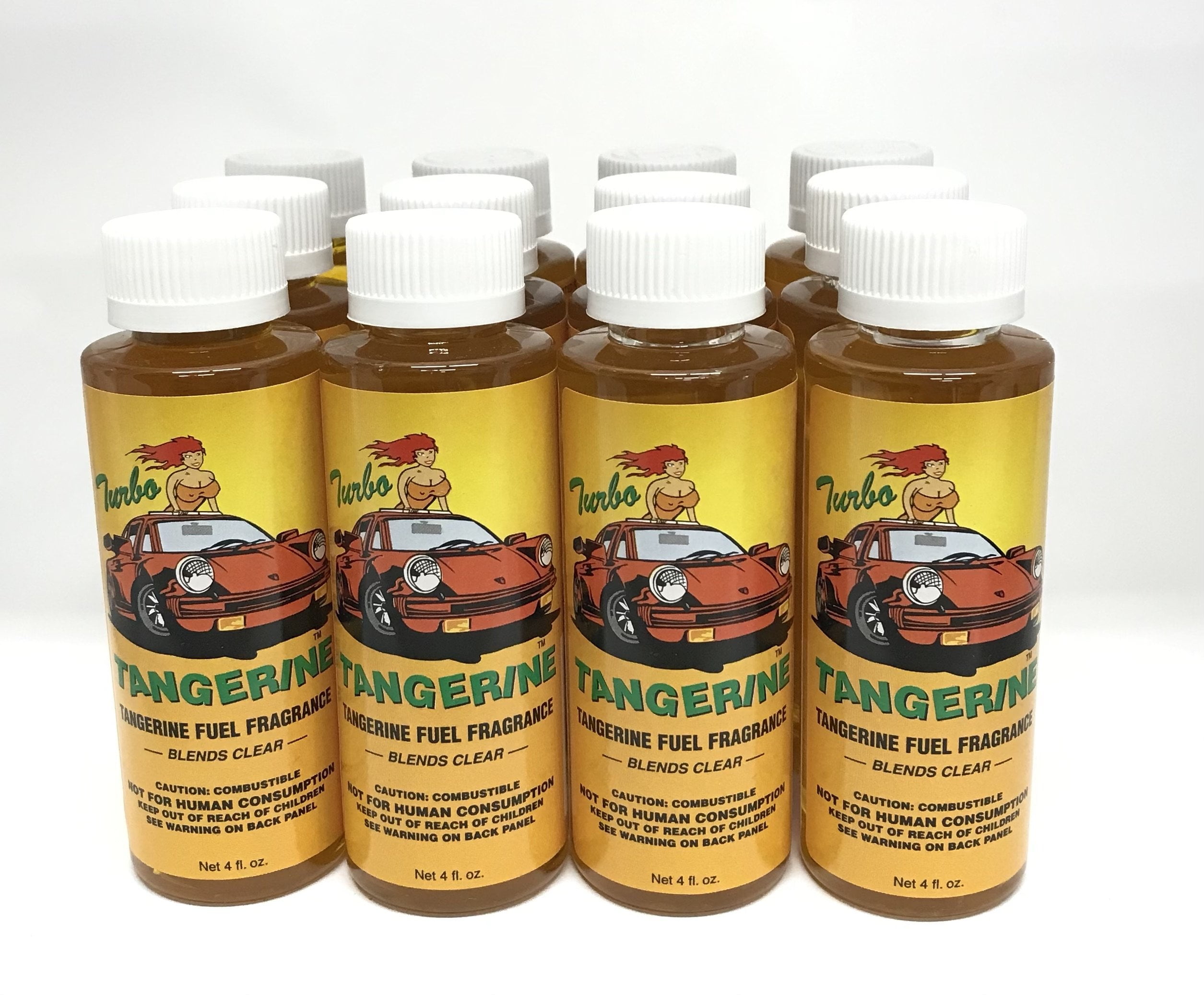 Power Plus Lubricants-12 PACK TANGERINE Fuel Fragrance for Car ...