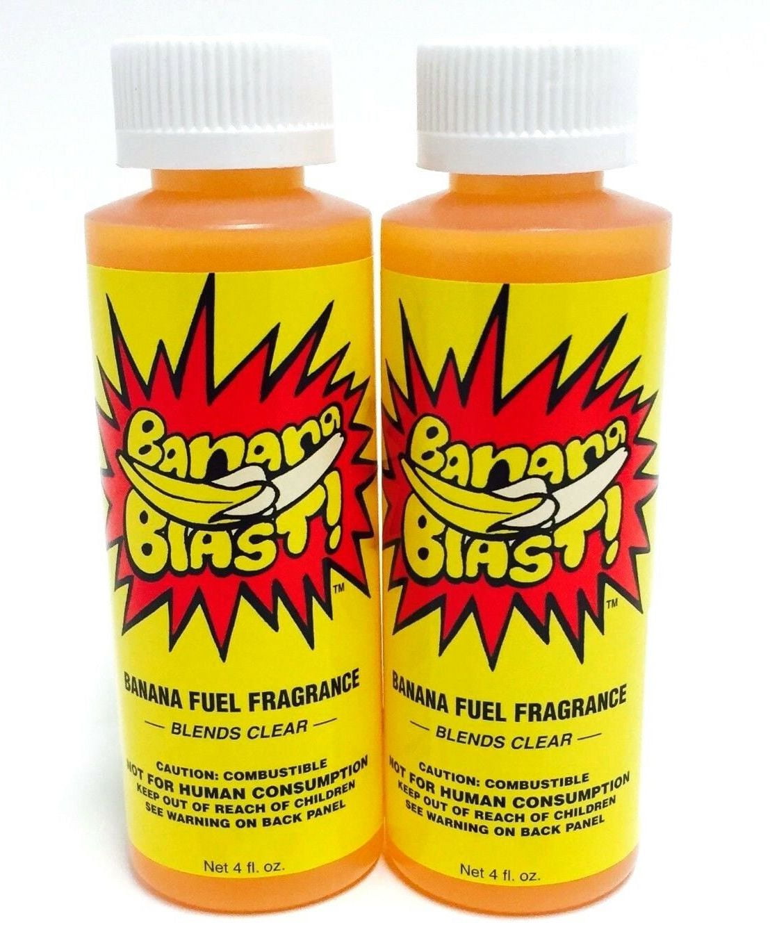 Power Plus Lubricants-2 PACK BANANA Fuel Fragrance for Car, Motorcycle ...