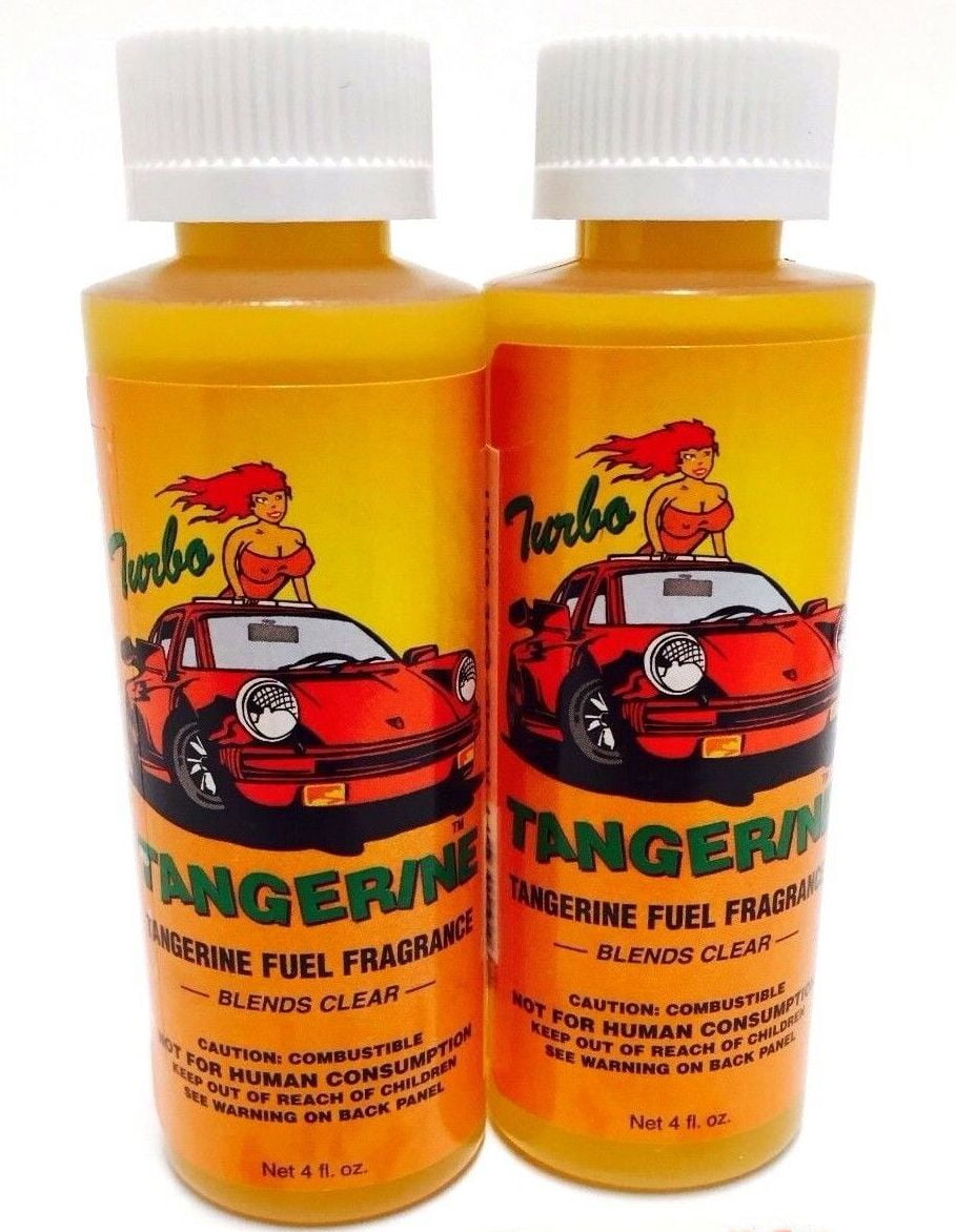 Power Plus Lubricants-2 PACK TANGERINE Fuel Fragrance for Car ...