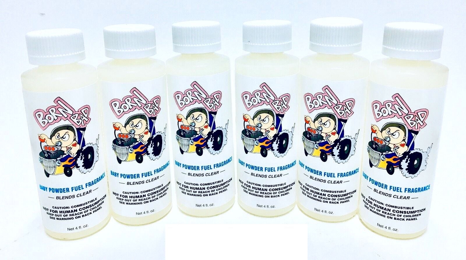 Power Plus Lubricants-6 PACK BABY POWDER Fuel Fragrance for Car ...
