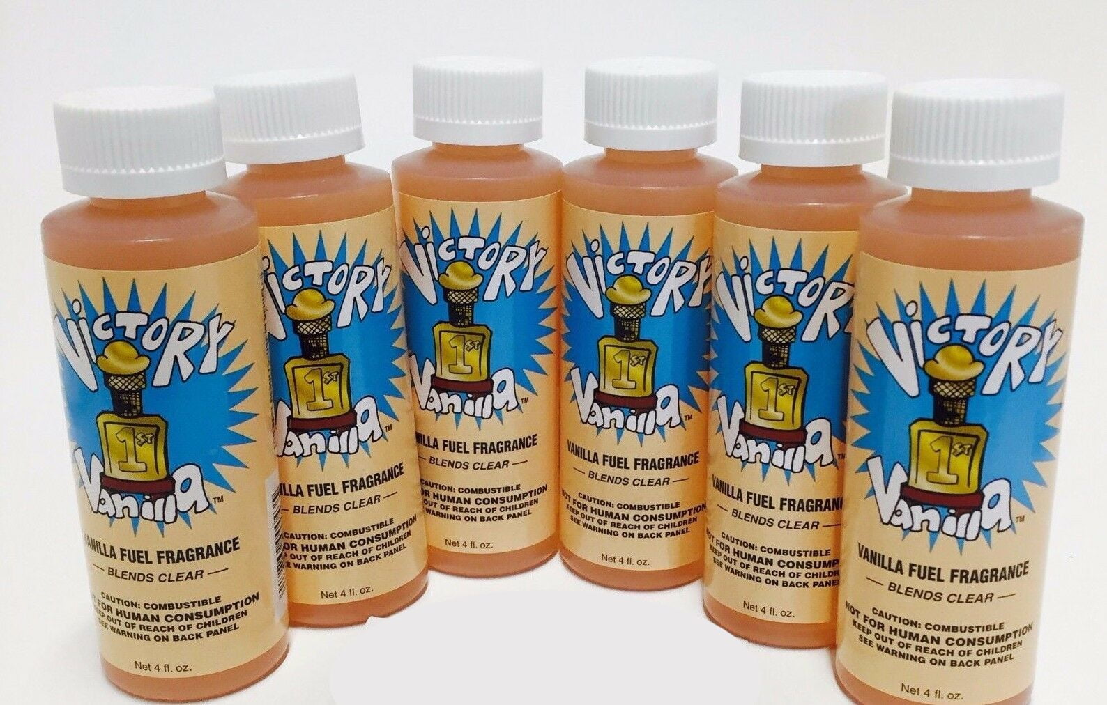 Power Plus Lubricants-6 PACK VANILLA Fuel Fragrance for Car, Motorcycle ...