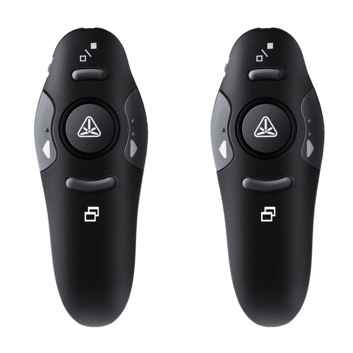 (2 pack) Power Point Clicker USB Wireless 2.4 GHz Remote Control ...