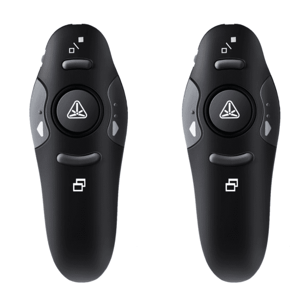 (2 pack) Power Point Clicker USB Wireless 2.4 GHz Remote Control ...