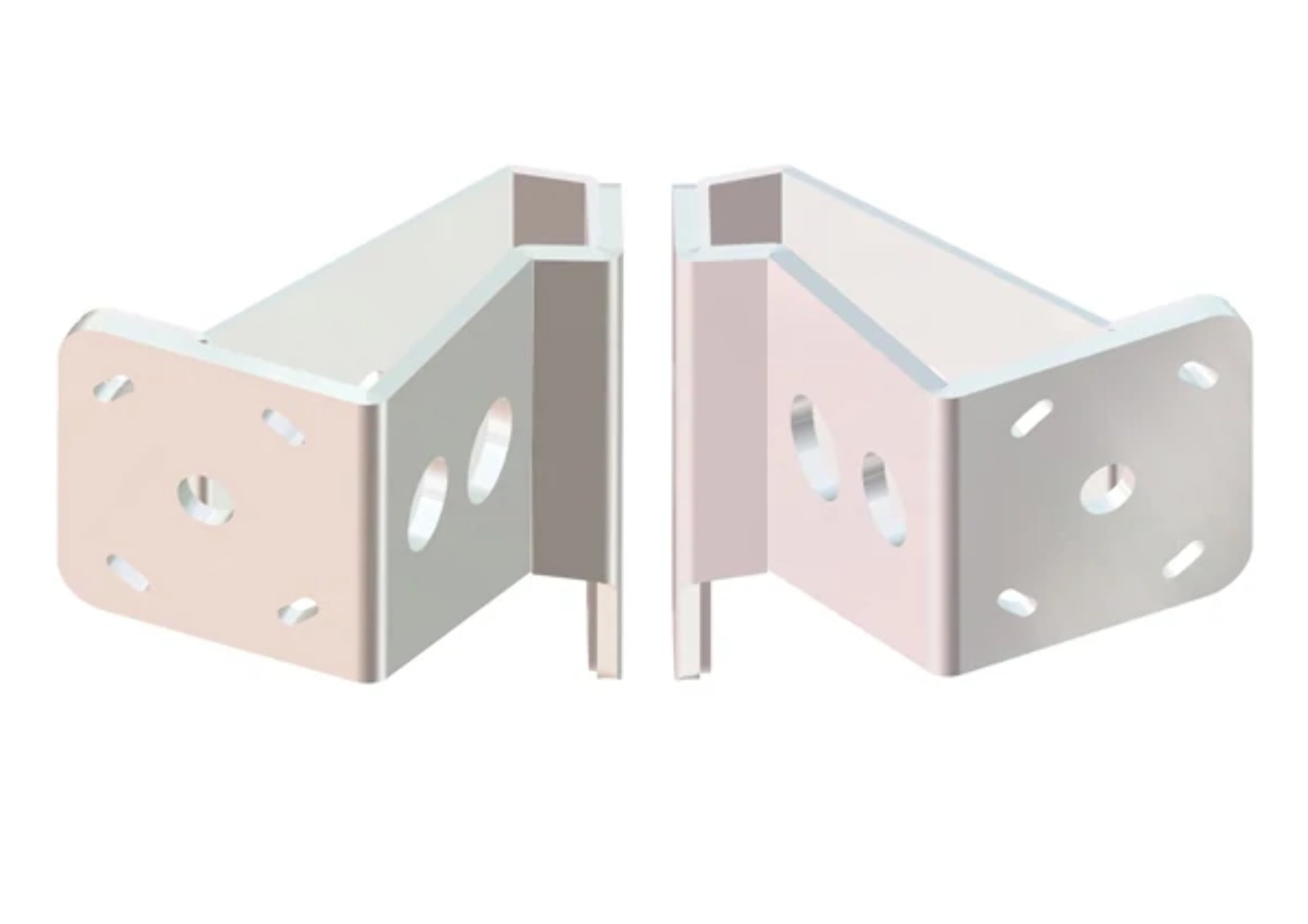 Power-Pole Aluminum Dual Braced Kit S-5-4 with 5-Inch Setback and 4 ...