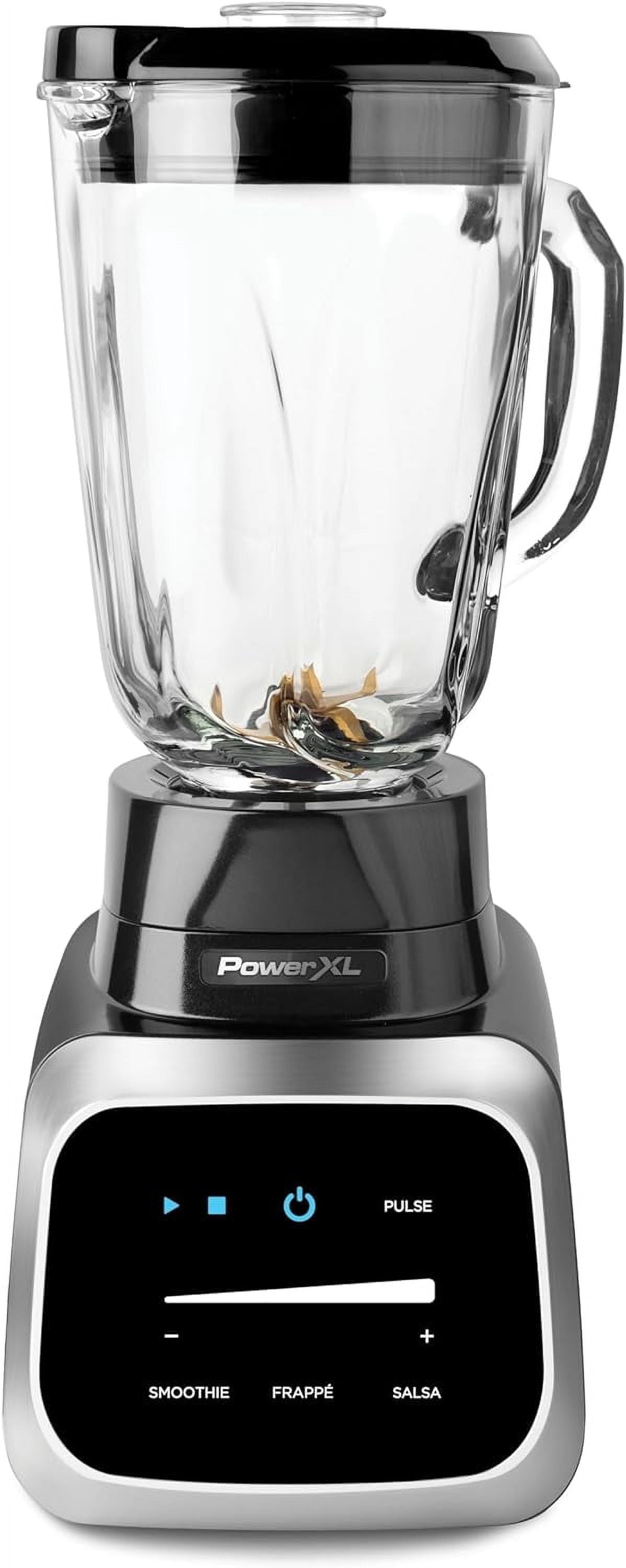 PowerXL Smart Pro Blender, 1800 Watts, 68 oz. Glass Pitcher, Smart ...