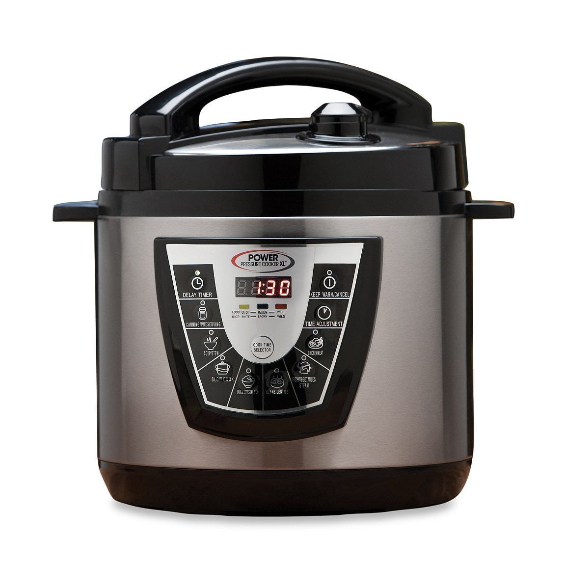 Power Pressure Cooker XL, 6-Quart: Multifunction, Multipurpose Digital ...