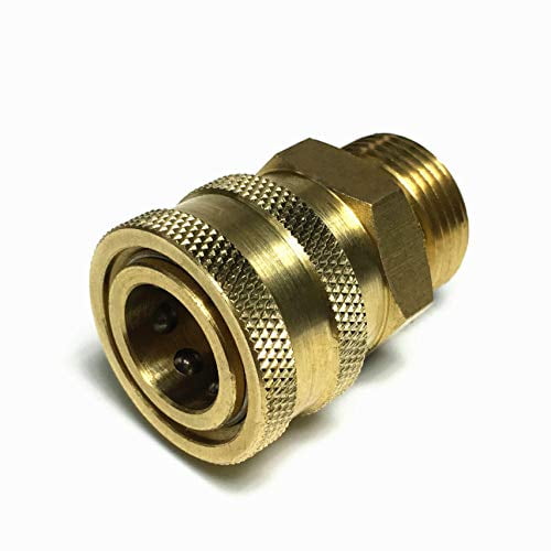 Power Pressure Washer Twist Connect M22 X 3/8" Quick Disconnect Coupler ...