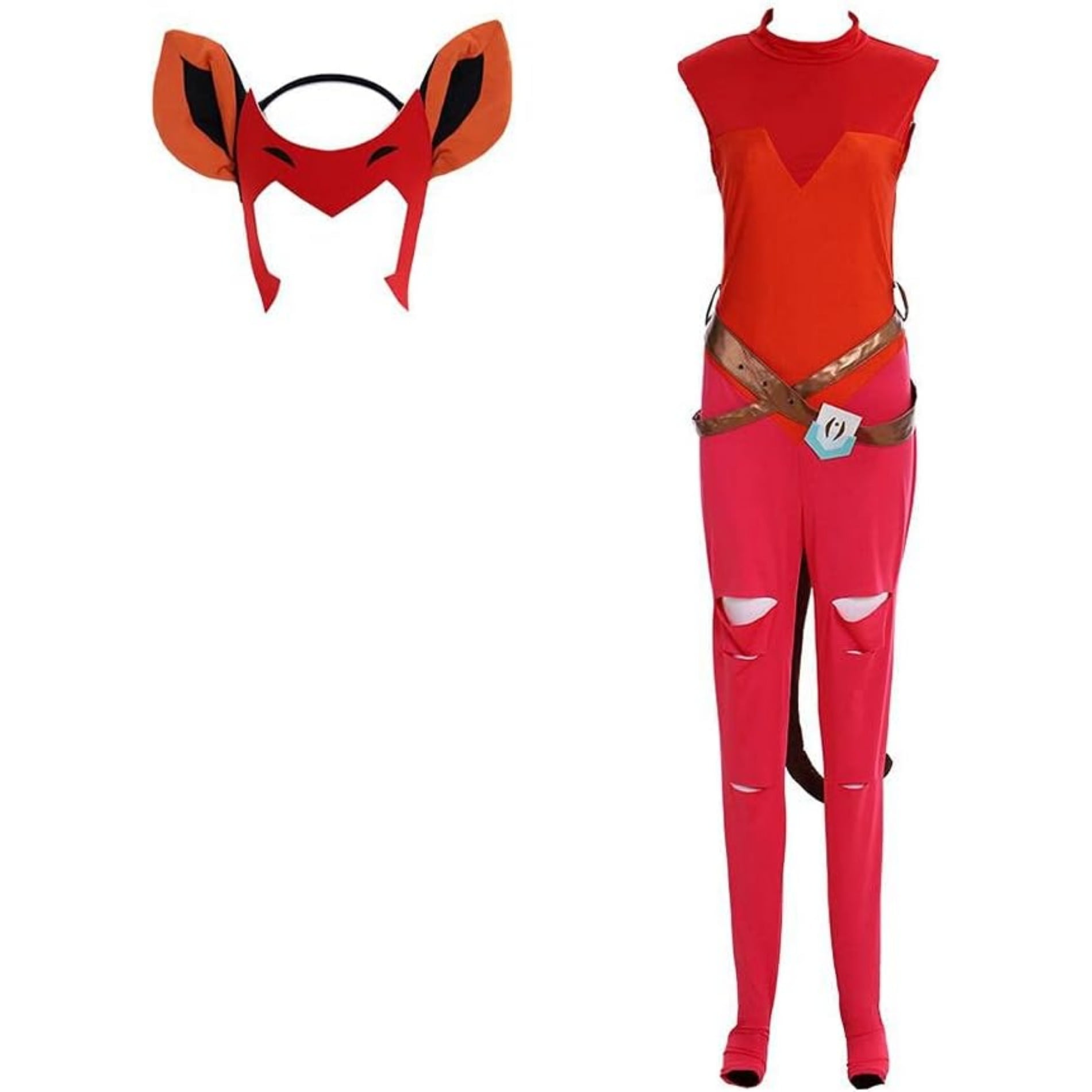 Power Princess Costume Suit With Ear Mask for Women Adult - Walmart.com