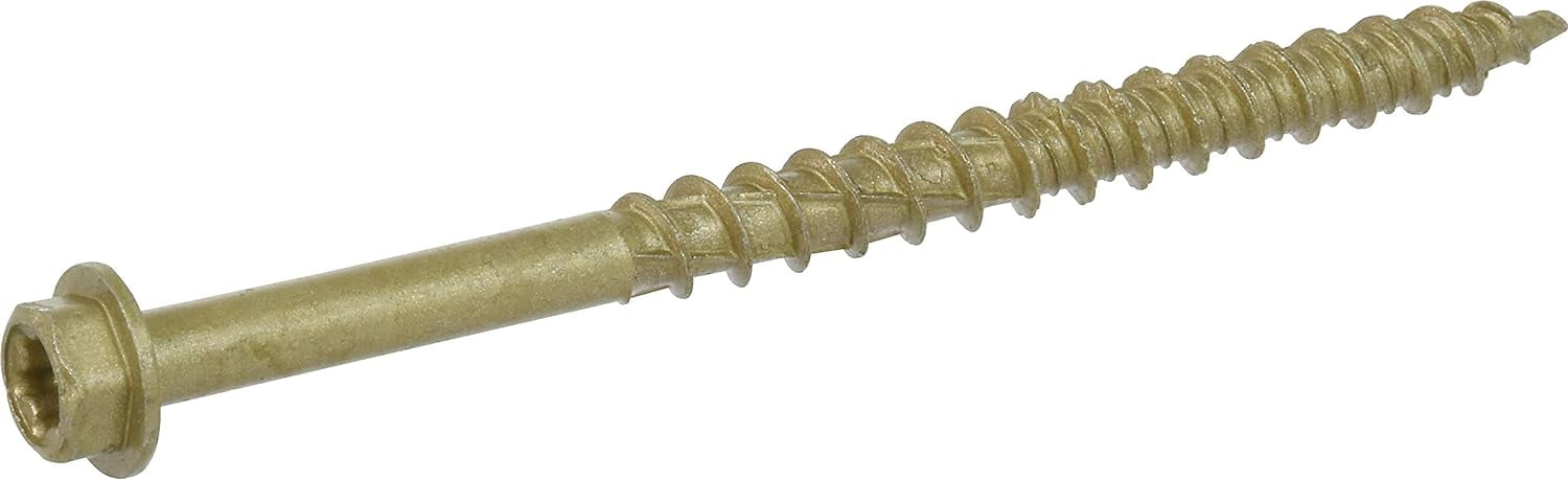 Power Pro Premium One Multi-Material Hex Washer Head Screws, Epoxy ...