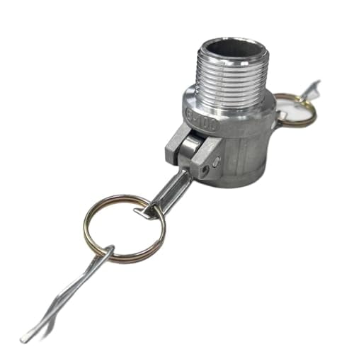 Power Products Aluminum Type B Cam and Groove Couplings / 1-Inch Quick ...