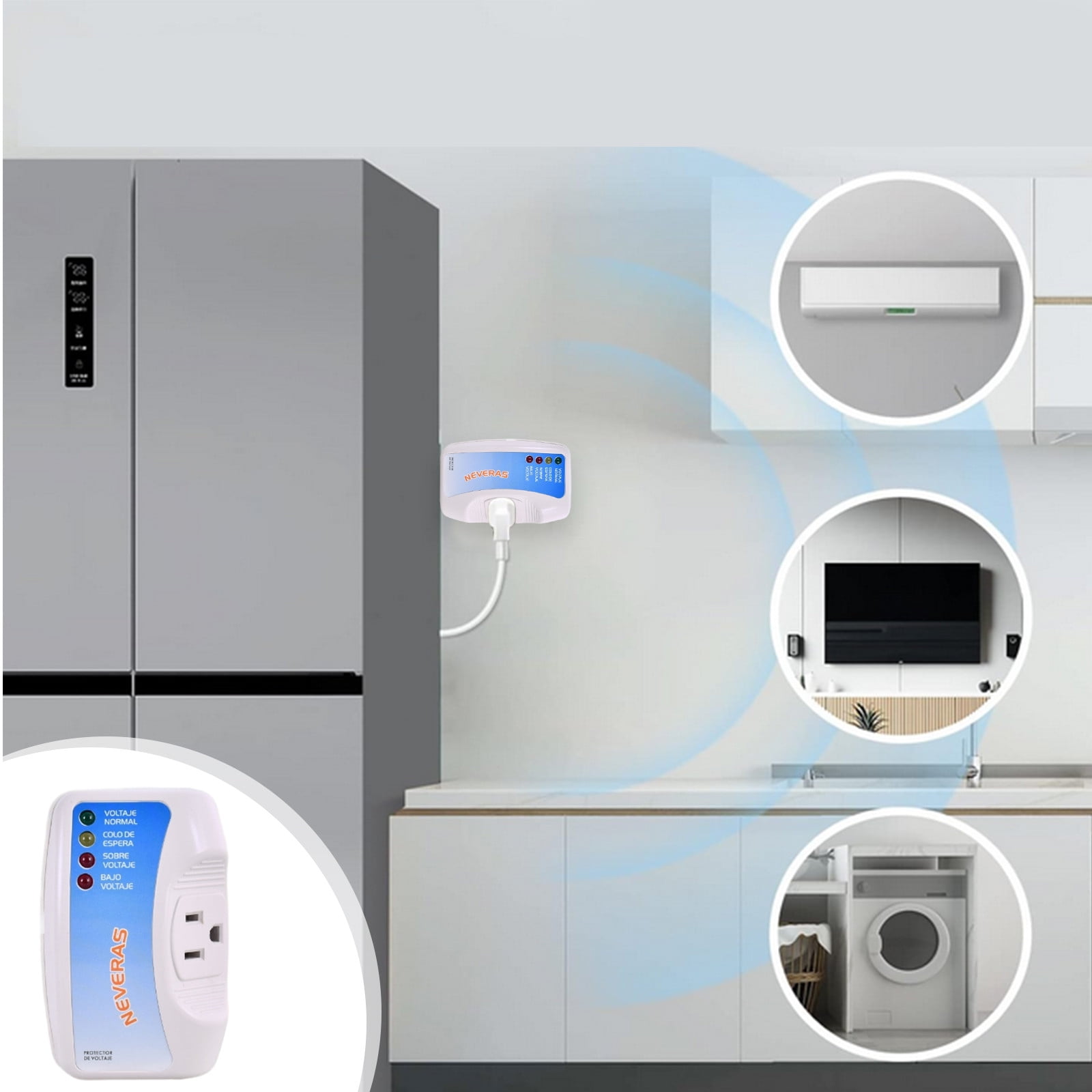 Power Protector, 12A Voltage Guard, Overload Protection, Short Circuit ...