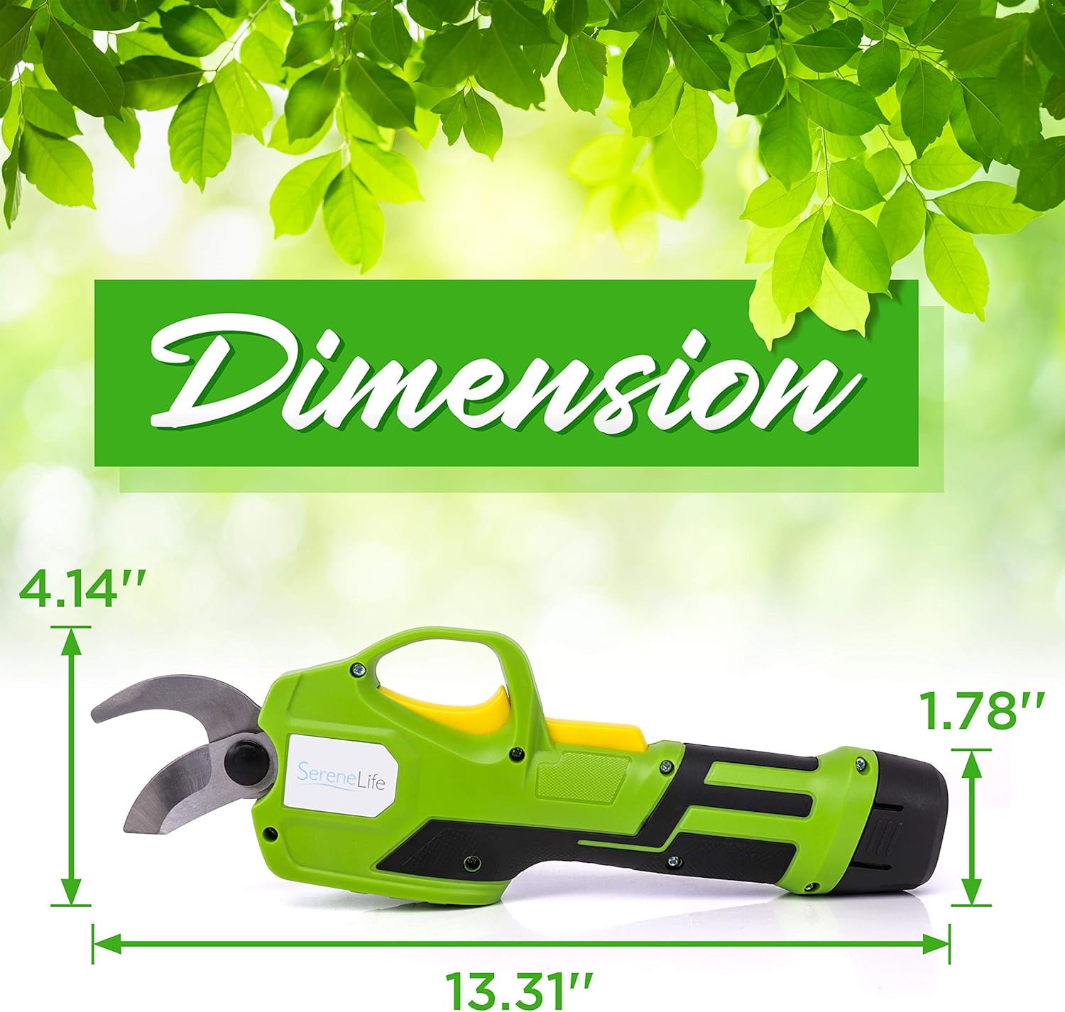 Power Pruner Electric Metal Shears - 7.2V Lithium-ion Rechargeable ...