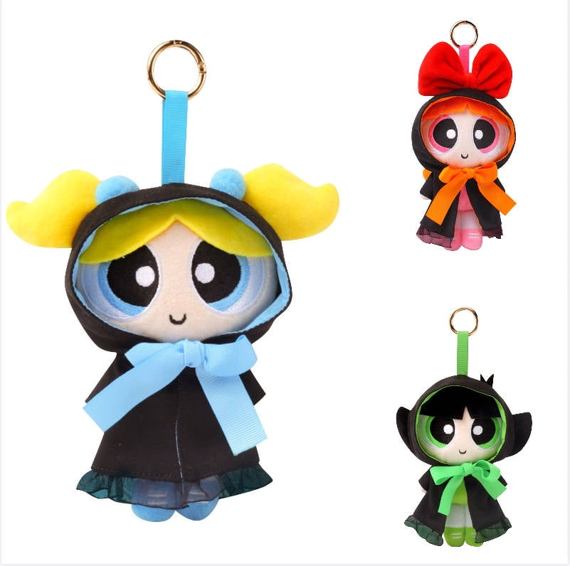 Power-Puff Girls Plushies 5.9" Bubbles Buttercup and Blossom Stuffed ...