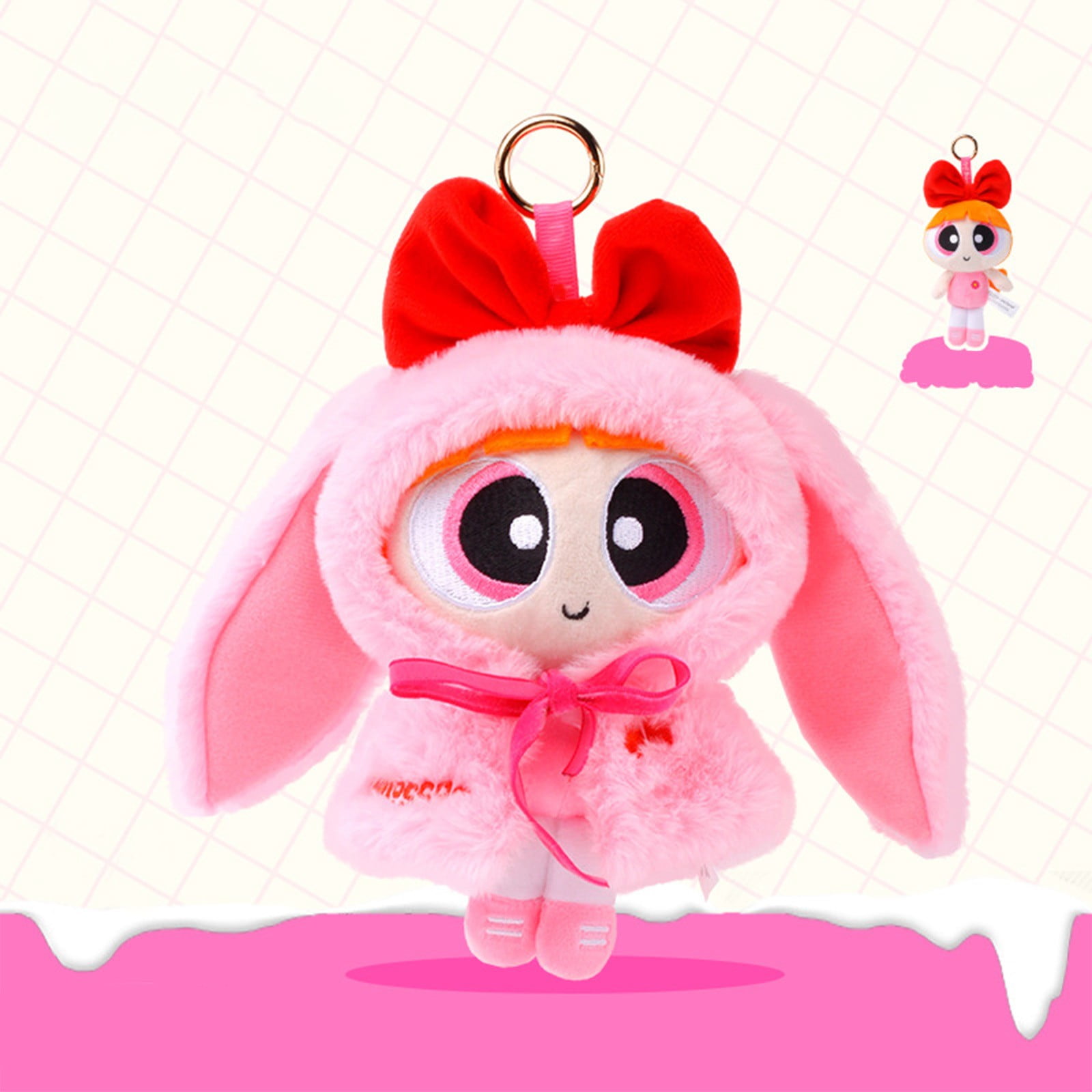 Power-Puff Girls Plushies 6" Bubbles Buttercup Blossom and Blisstina ...