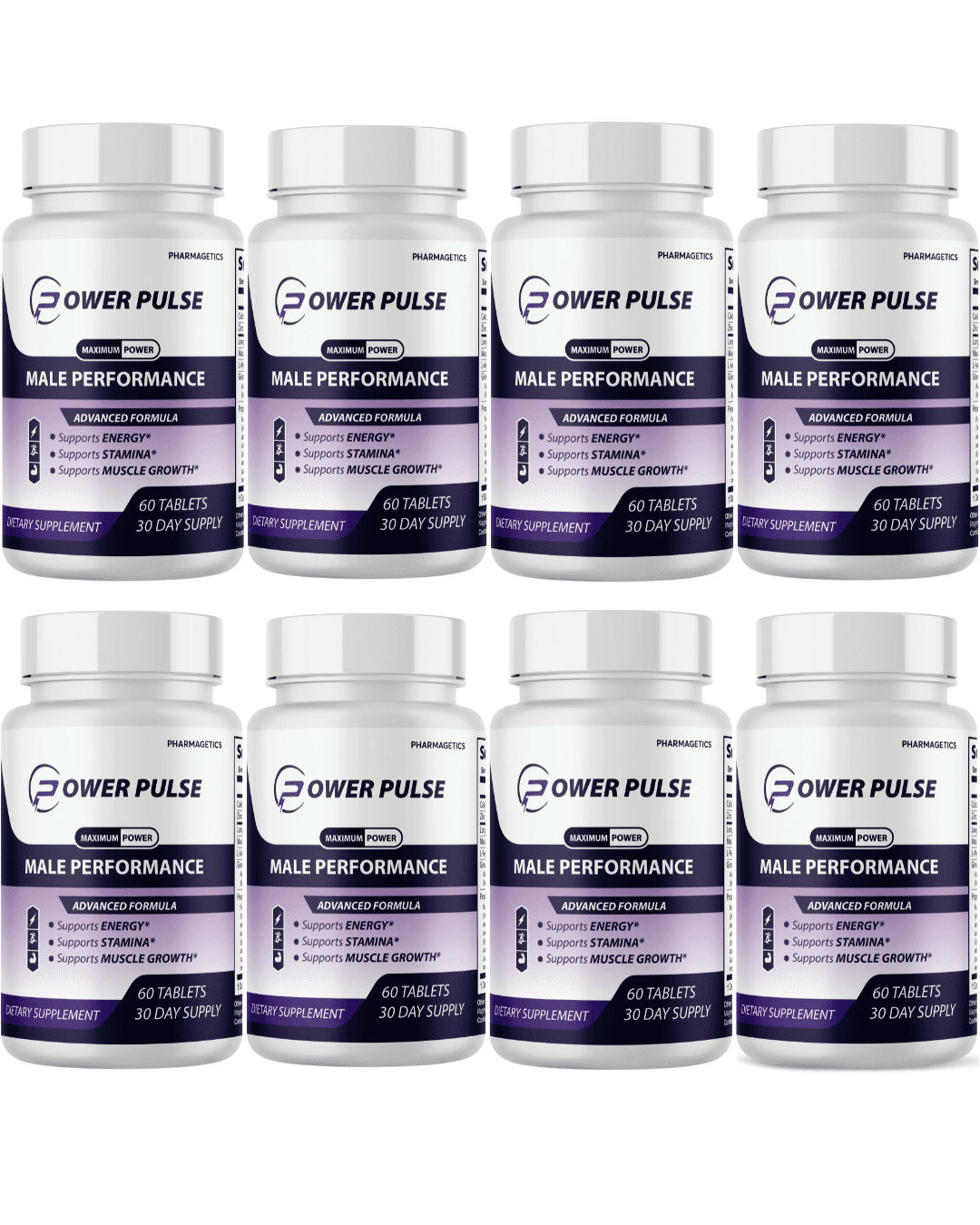Power Pulse for Men, Maximum Strength Male Vitality,Advanced Formula 8 ...