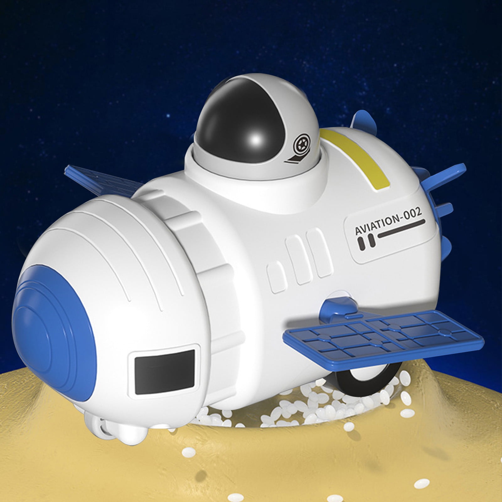 Power Push Space Engineering Toy Car for Kids - Movable Working Arm ...