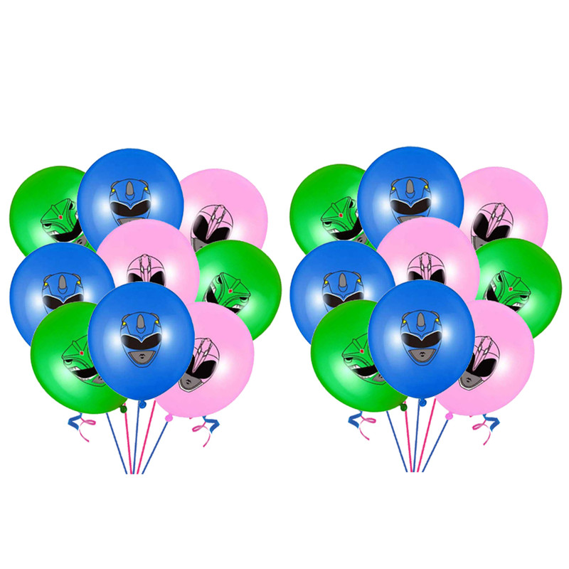 Power Ranger Balloons Party Supplies Birthday Favors Decorations Decor ...